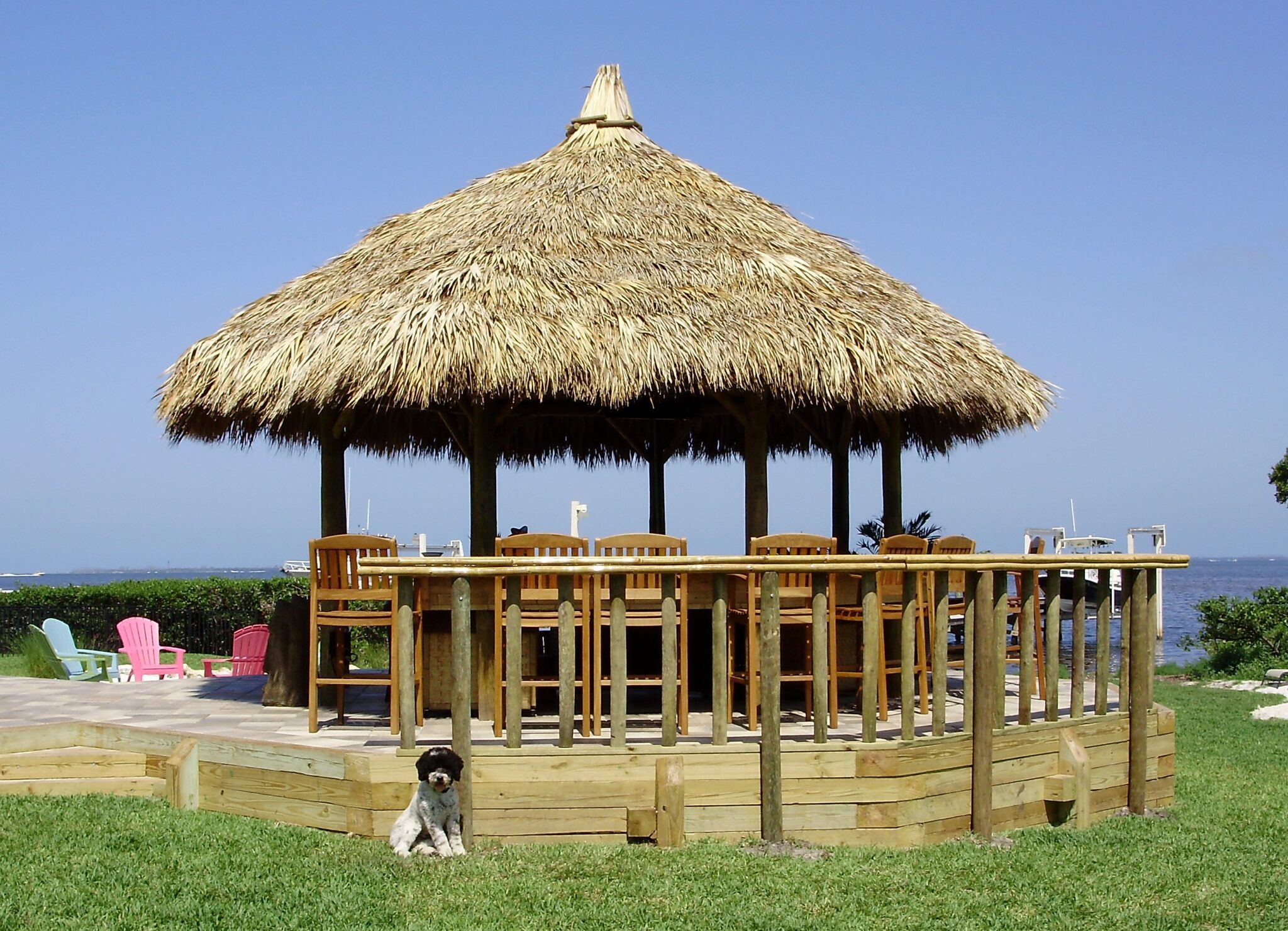 Our services - Suncoast tiki huts build, rethatch and more