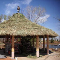 Tiki Huts -bohio, palapa, chickee, thatched roof gazebo