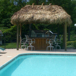 Tiki Huts -bohio, palapa, chickee, thatched roof gazebo